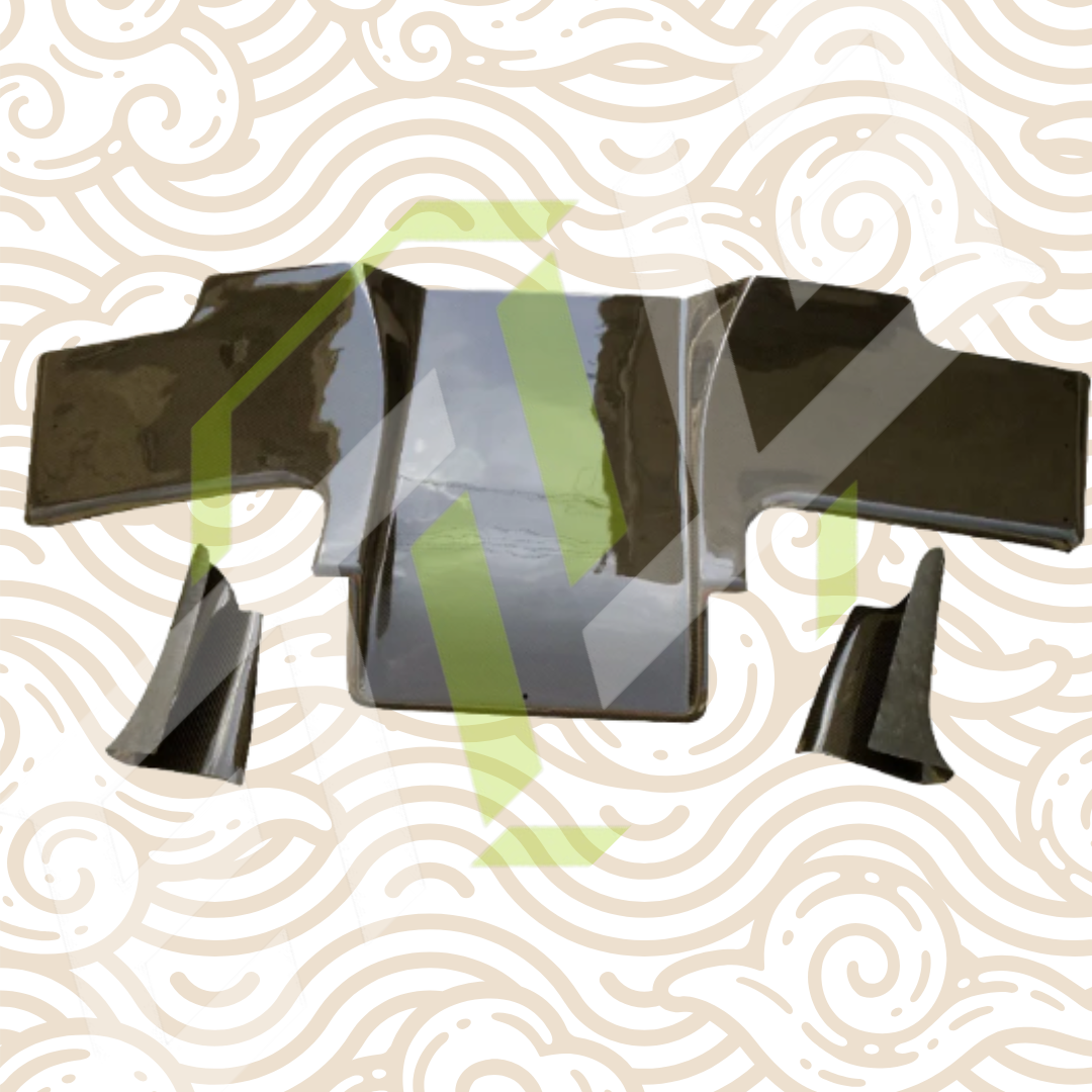 Mazda RX7 Amemiya RE GT Rear Diffuser – Elite Ti