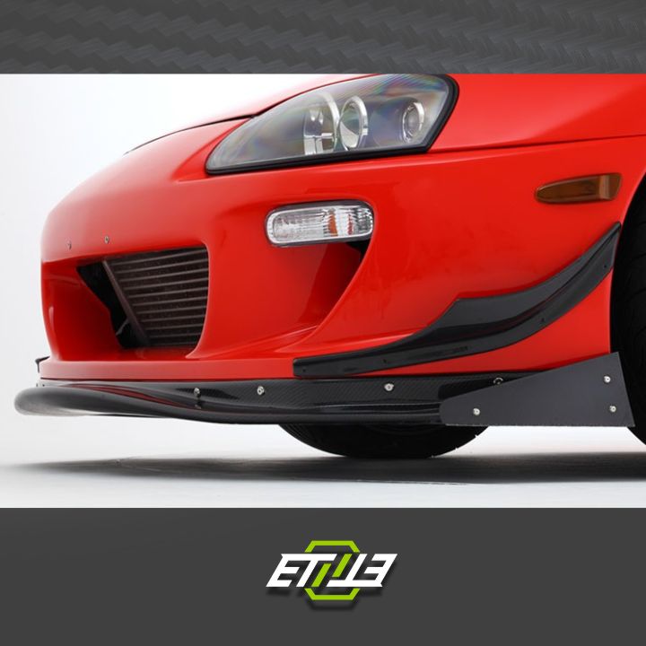 Toyota Supra MKIV Ridox Style Front Bumper Splitter – Elite Ti