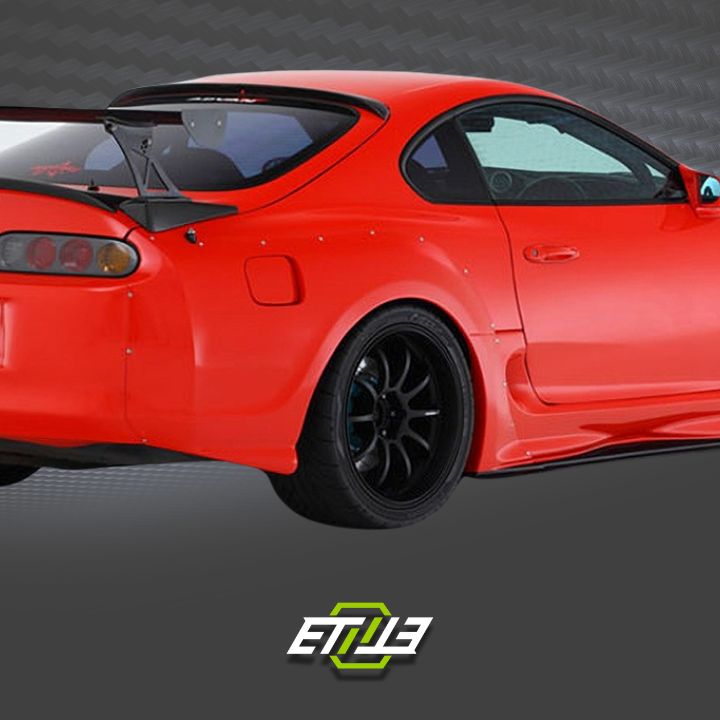 Toyota Supra MKIV Ridox Style Rear OverFenders – Elite Ti