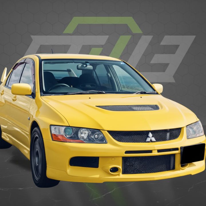 ETi Mitsubishi Evo 9 OEM-Style Front Bumper with Lip - Elite Ti
