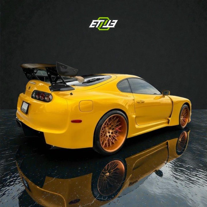 ETi Supra MKIV Top Secret Style Rear Bumper - Elite Ti