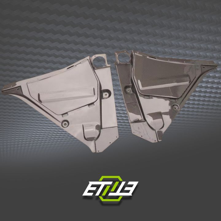 R35 GT-R OEM Engine Compartment Cover Set 5pcs - Elite Ti