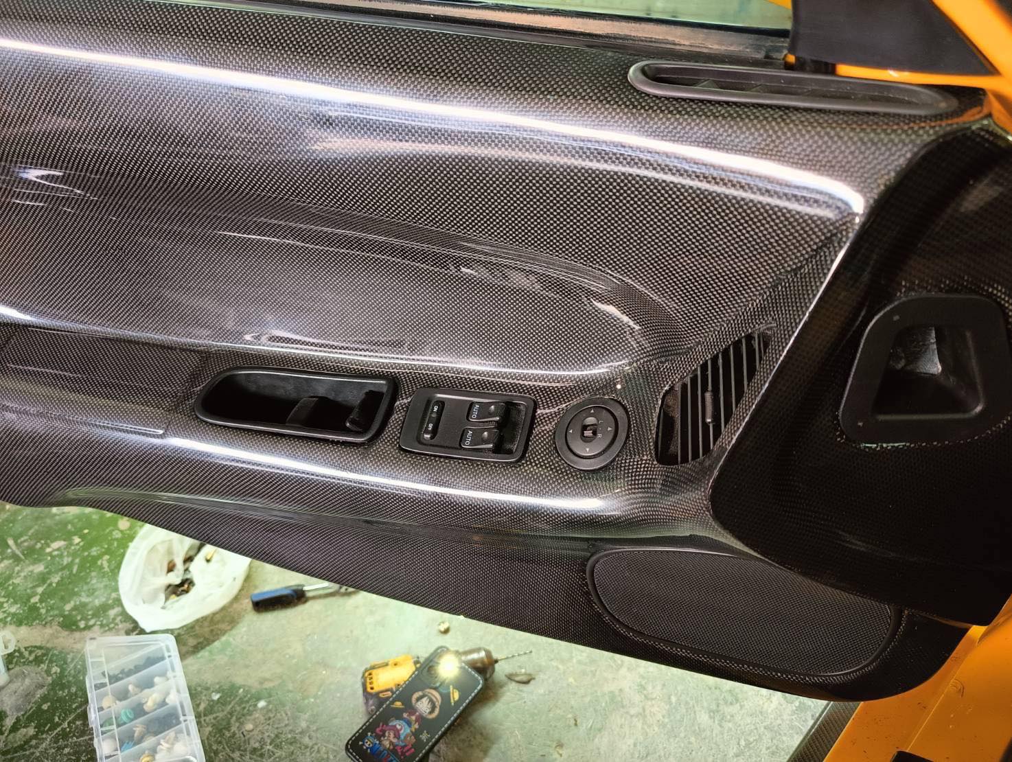 Rx7 FD3S Carbon Fiber Door Cards – Elite Ti